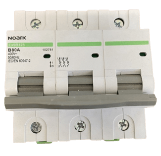 Istič 3B 80A 20kA NOARK Ex9B125 - Ističe | AKTAON
